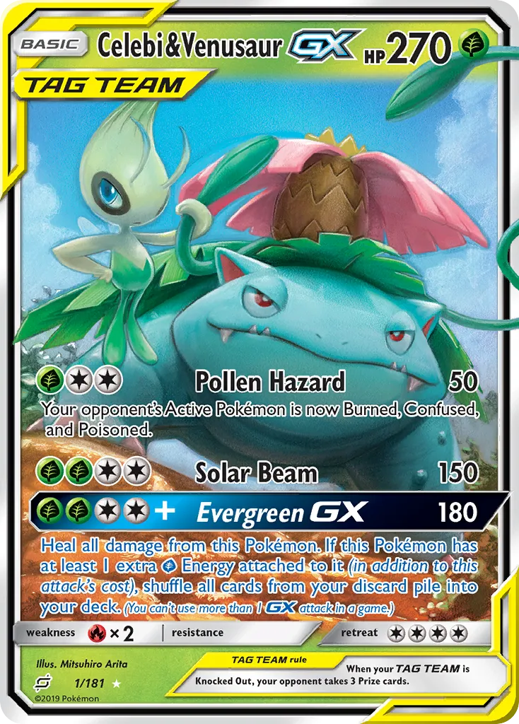 Celebi & Venusaur-GX – Pokemon Price & Value | Pokemon Card Prices