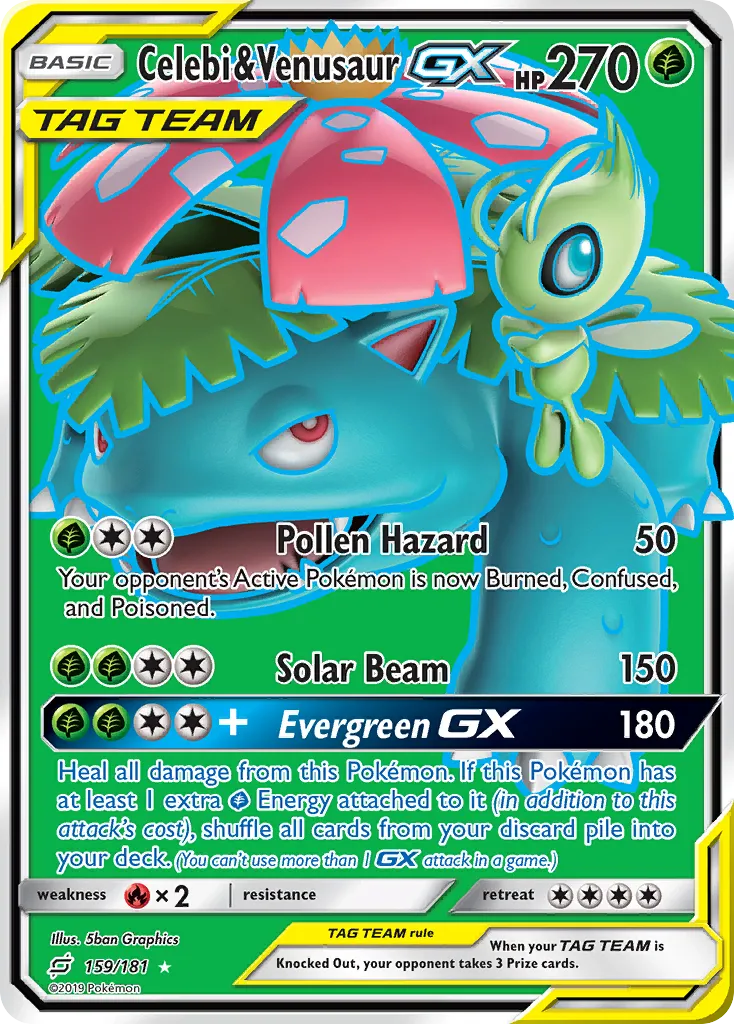 Celebi & Venusaur-GX – Pokemon Price & Value | Pokemon Card Prices